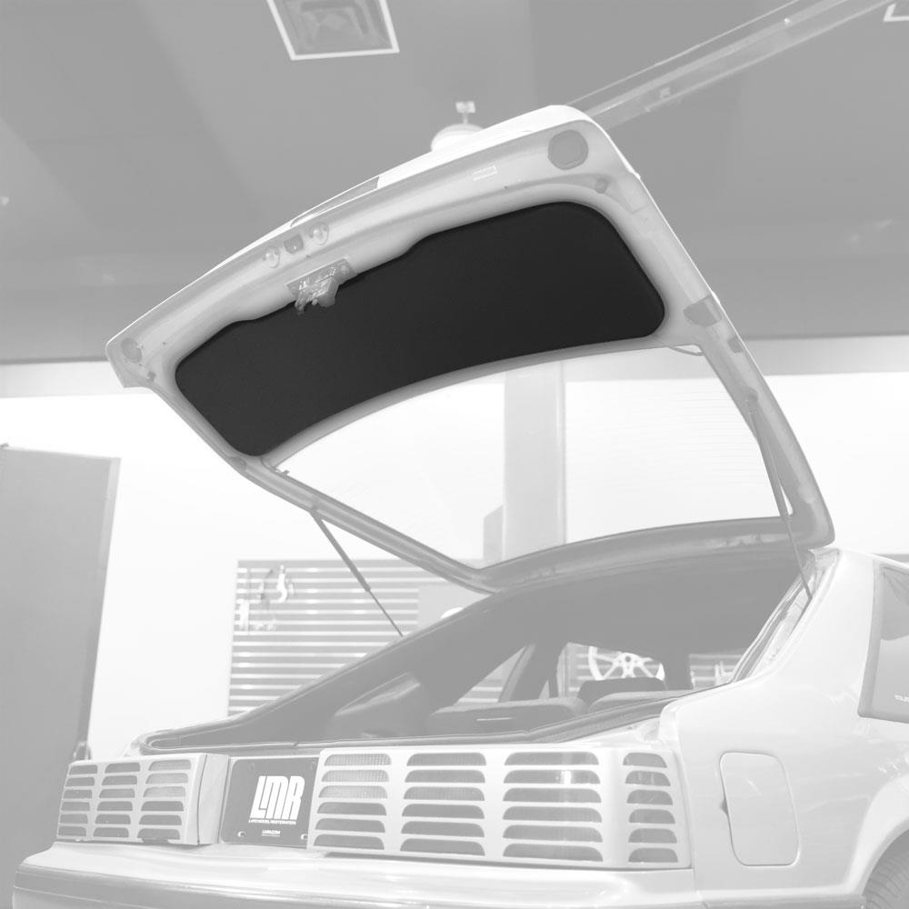 Mustang Upper Hatch Trim Panel - Black (87-93) - LMR