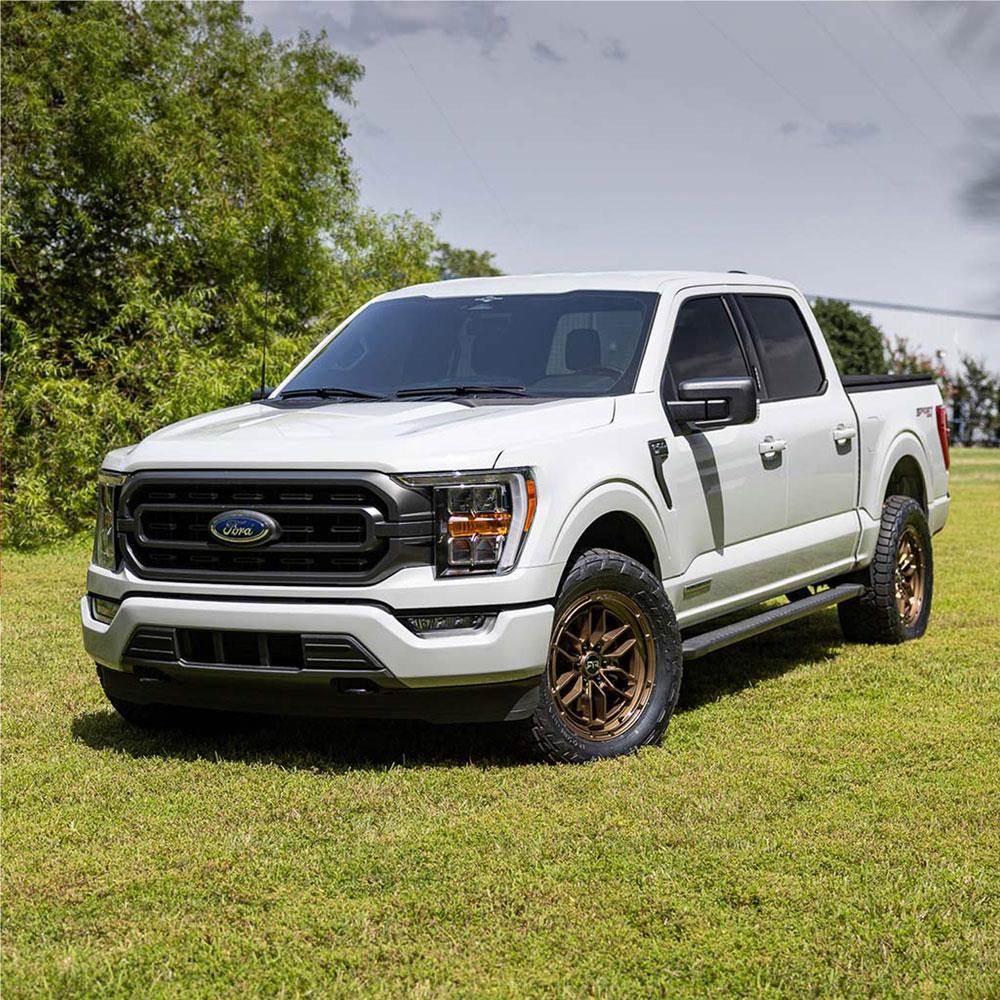 RTR F-150 Raptor Evo 6 Wheel Kit 17x9 - Liquid Bronze (10-25)