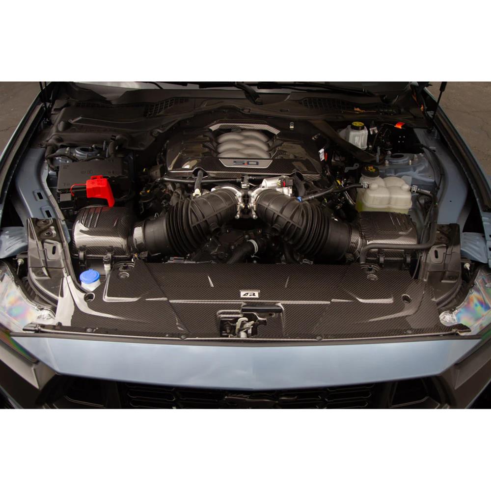 APR Mustang Carbon Fiber Radiator Cover (24-25) CF-202402