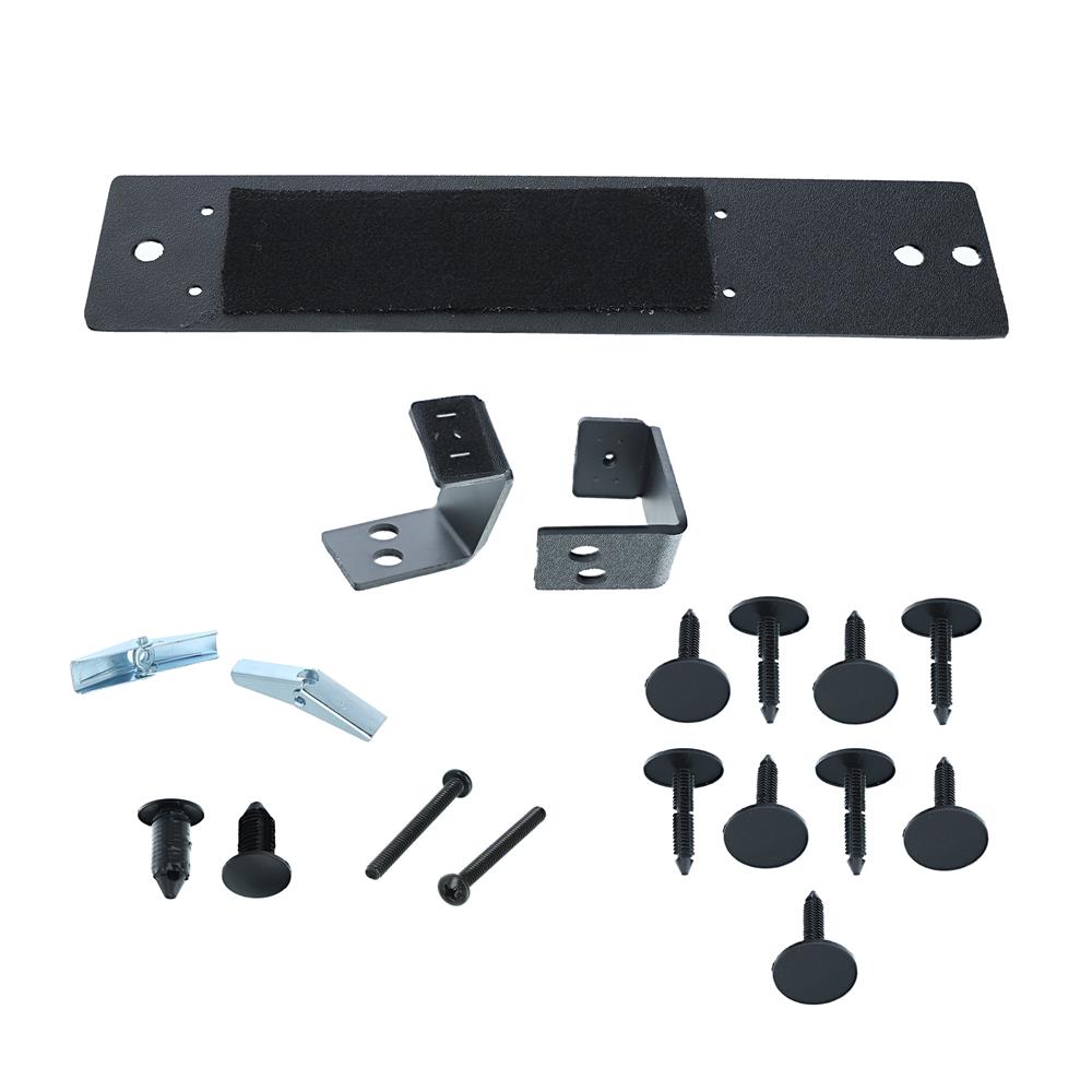 Shrader Mustang Rear Seat Delete - Black (15-26) Convertible