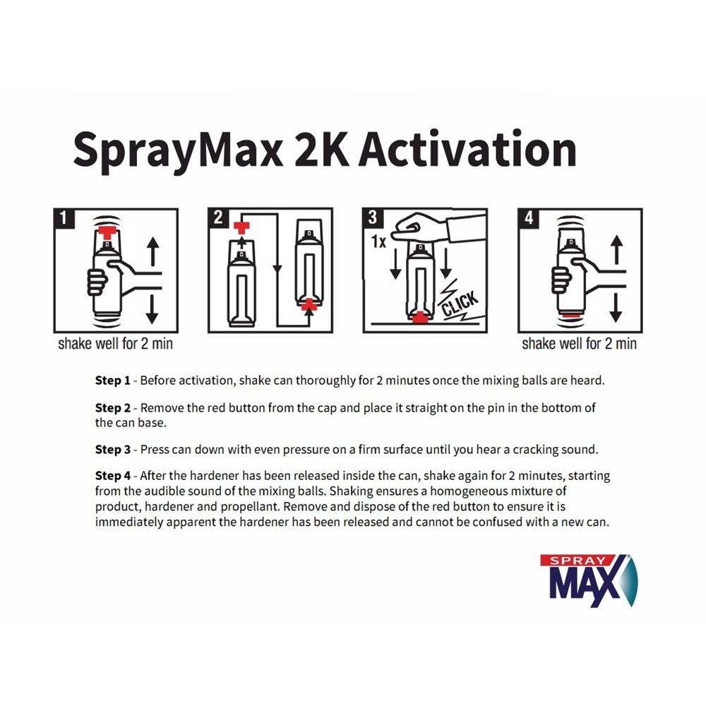 SprayMax 2K Epoxy Primer - Gray - LMR.com