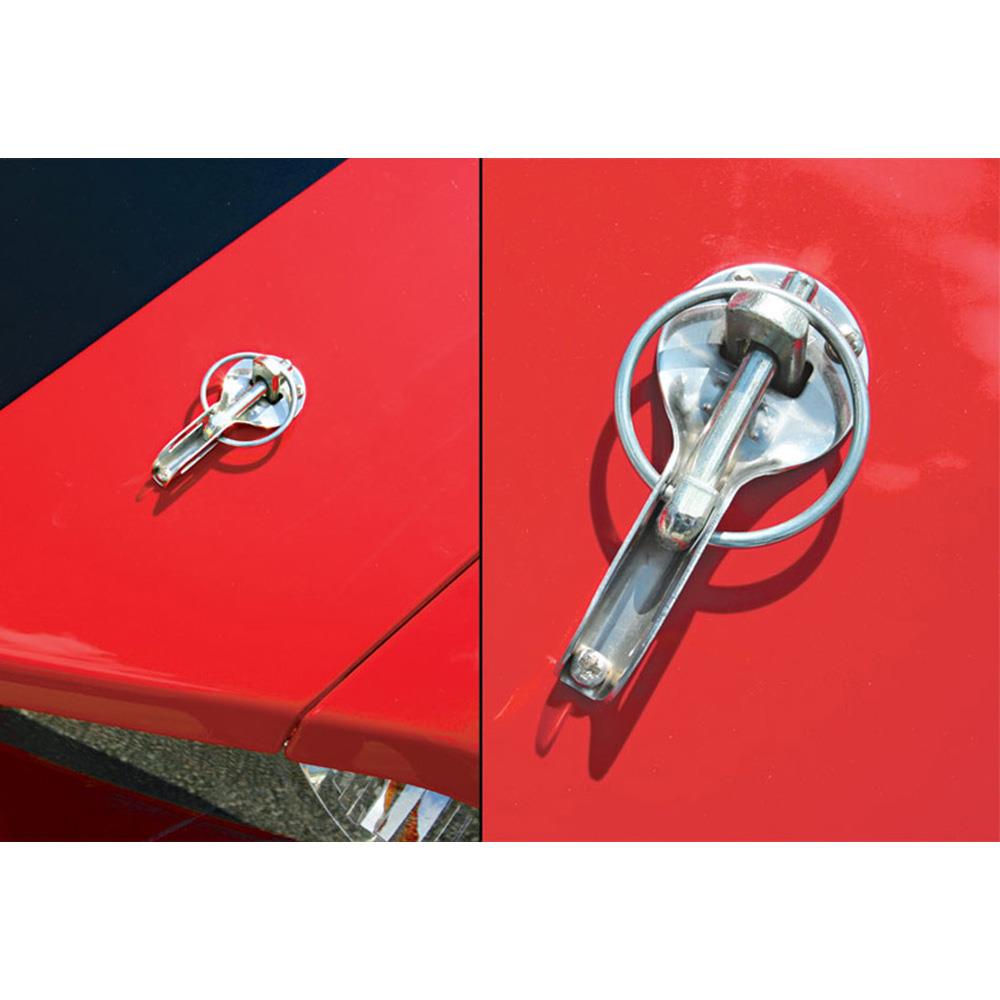 Steeda Mustang Slide Captive Hood Pins (79-14) 4803037