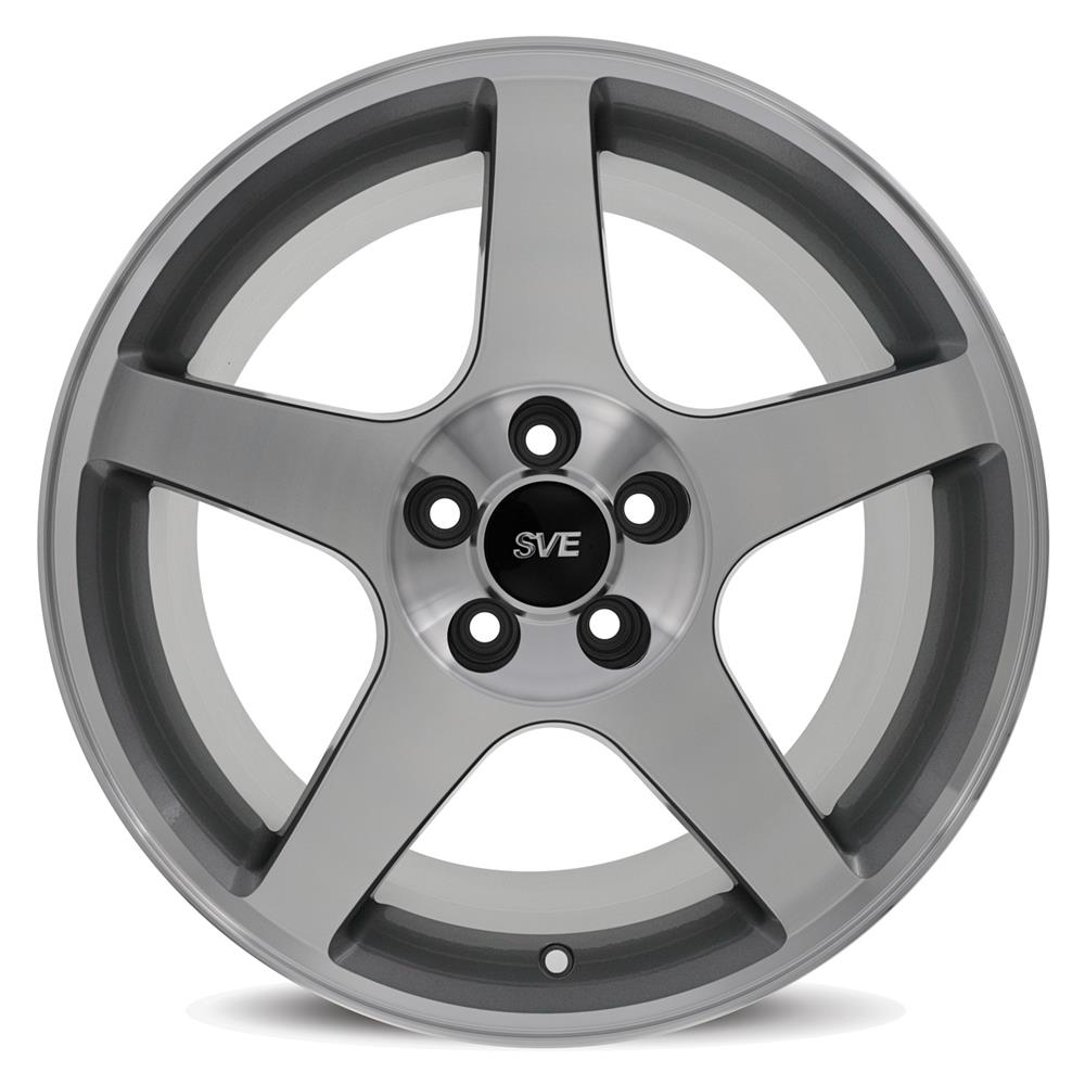 SVE Mustang 03 Cobra Wheel Kit - 18x9/10 - Machined (94-04)