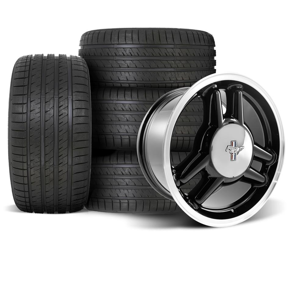 SVE Mustang 4 Lug 93 Cobra R Wheel & Sumitomo Tire Kit - 17x8 (79-93)