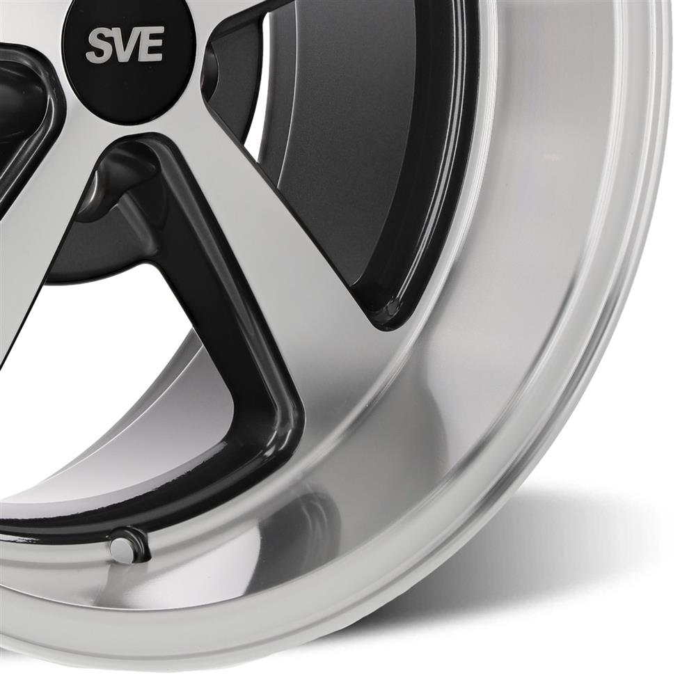 SVE Mustang 2003-2004 Mach 1 Style Wheel Kit - 18x9/10 - Machined (94-04)