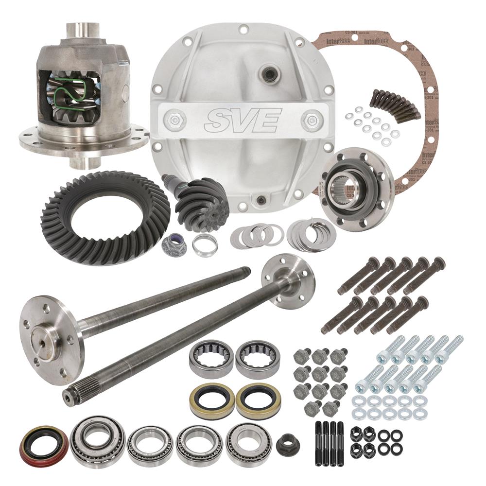 SVE 31 Spline Heavy Duty Rear Axle Kit - 5 Lug - 3.73 Gears (79-93)