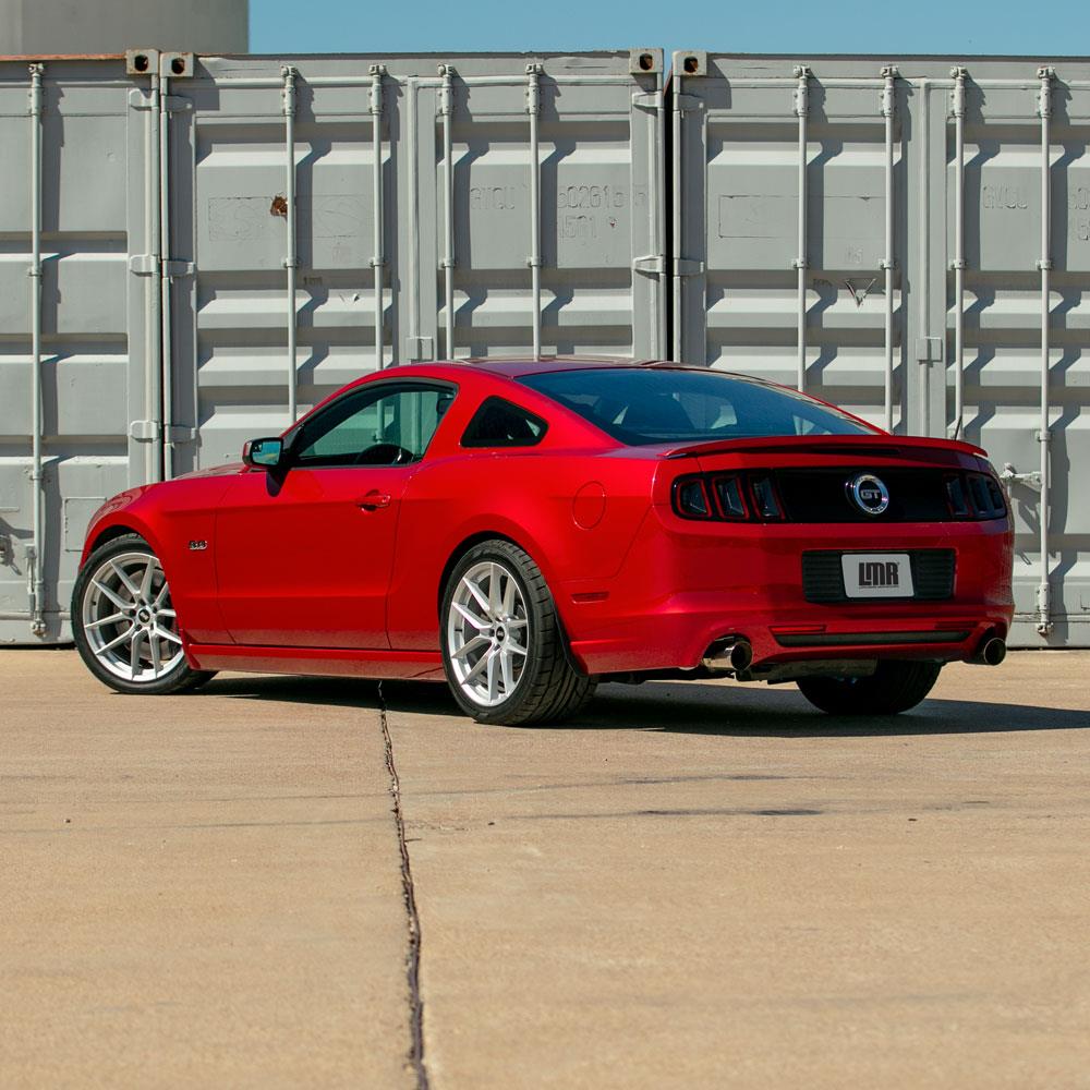 SVE Mustang DHP1 Wheel & Firestone Tire Kit - 19x10 - Matte Silver (05-14)