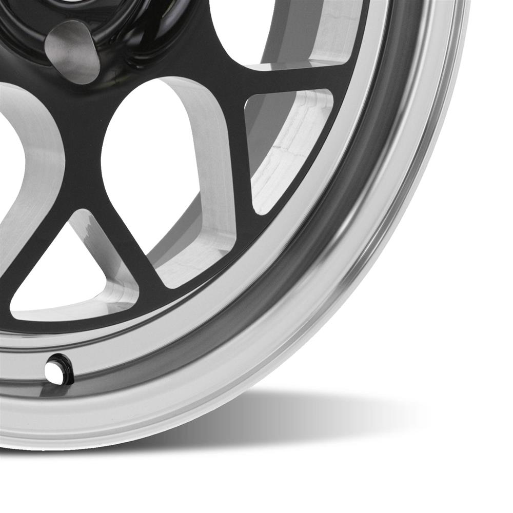 Mustang SVE 4 Lug Drag Comp Wheel - 17x4.5 - Gloss Black | 79-93