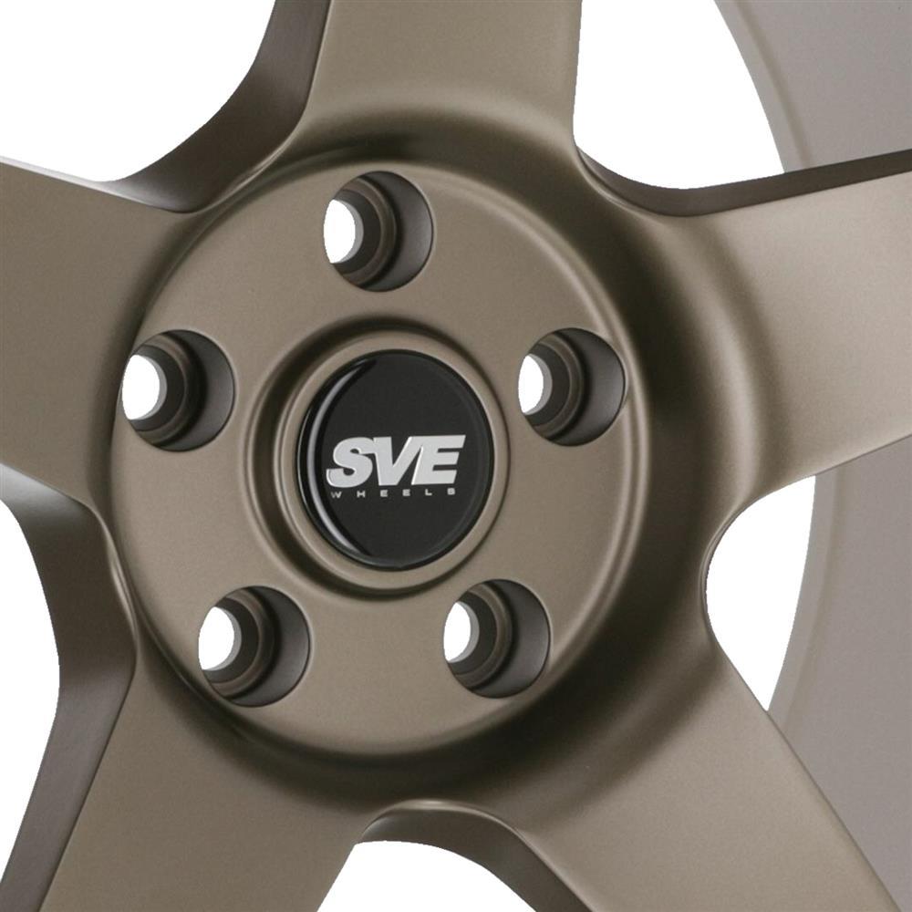 SVE Mustang R355 Wheel & Nitto Tire Kit - 19x10/11 - Satin Bronze (24-25)