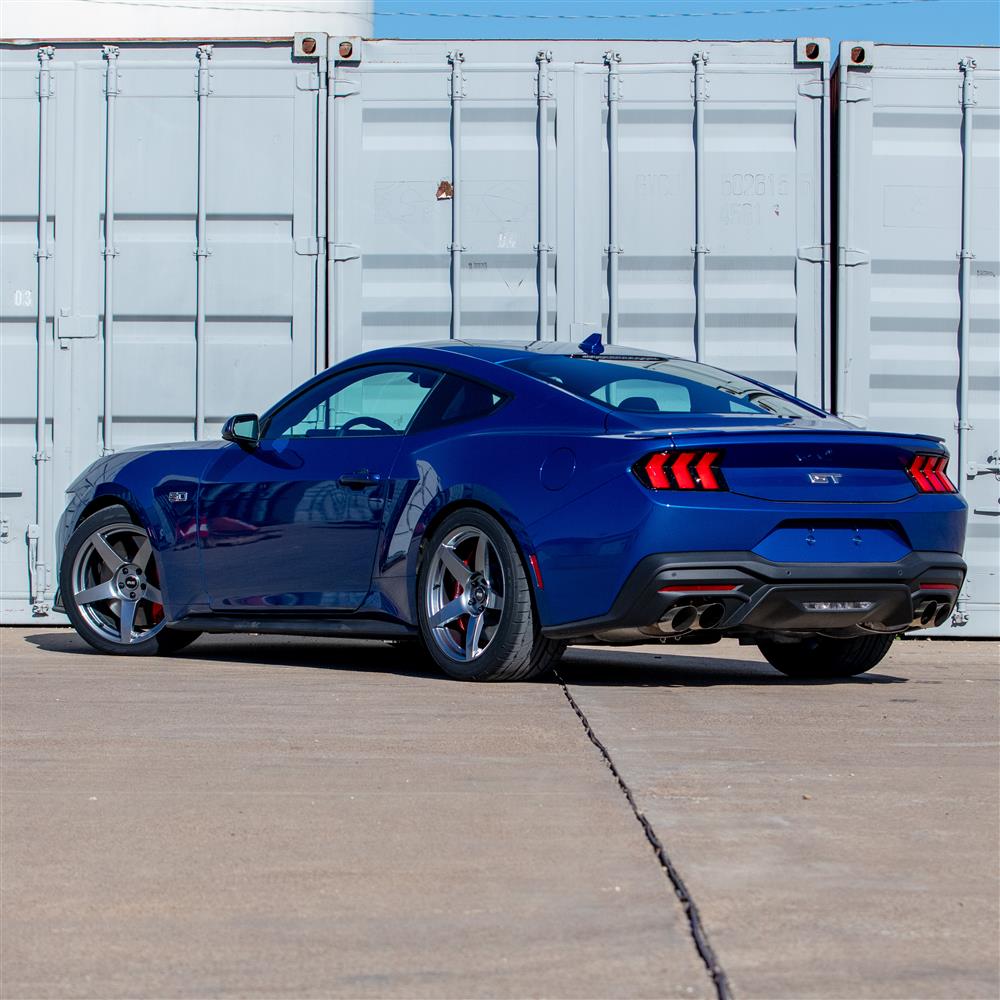 SVE Mustang R355 Wheel & Nitto Tire Kit - 19x10/11 - Titanium Gray (24-25)