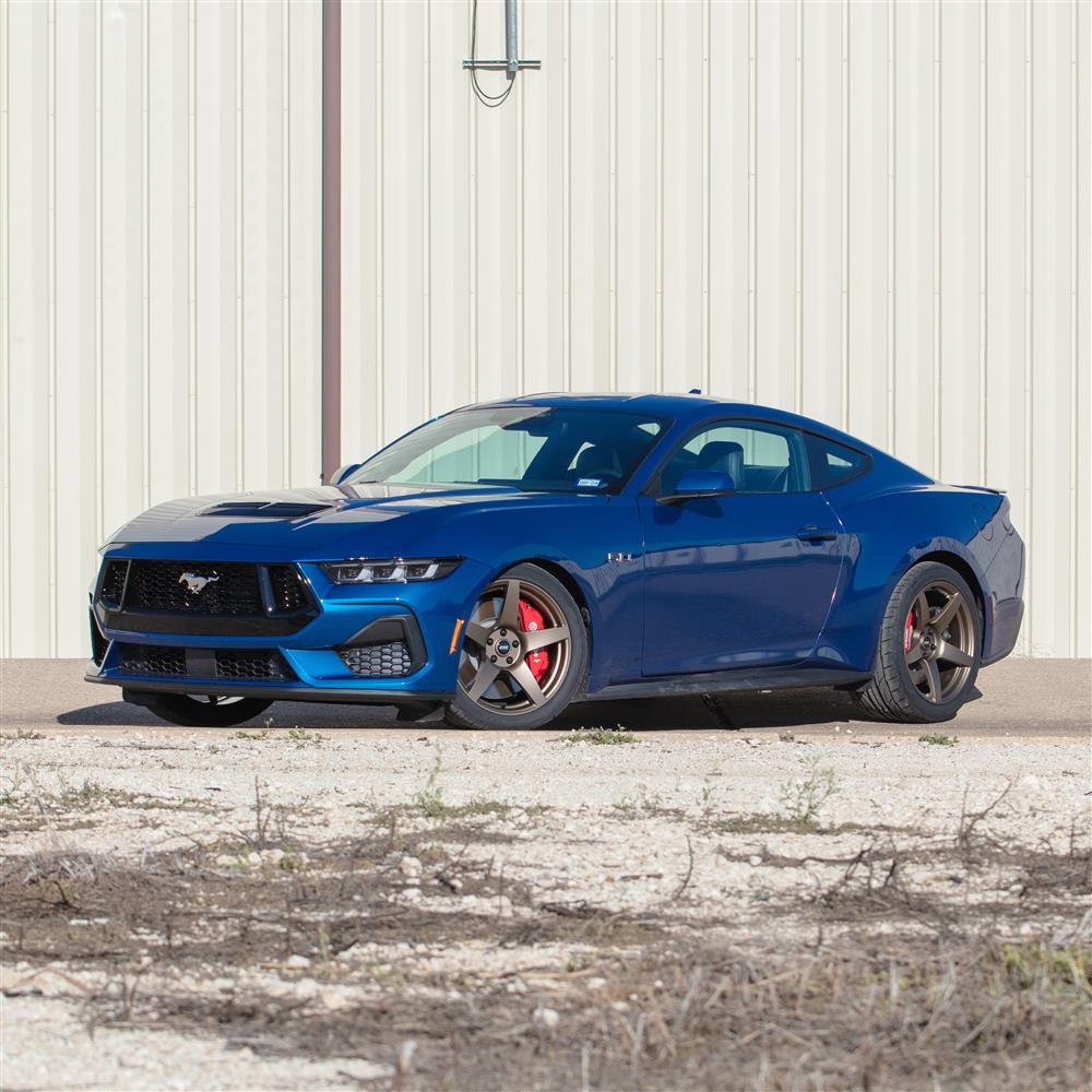 SVE Mustang R355 Wheel & Petlas Tire Kit - 19x10 - Satin Bronze (24-25)