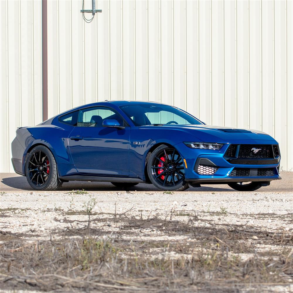 SVE Mustang S350 Wheel & M/T Tire Kit - 20x10 - Staggered Tires - Gloss ...
