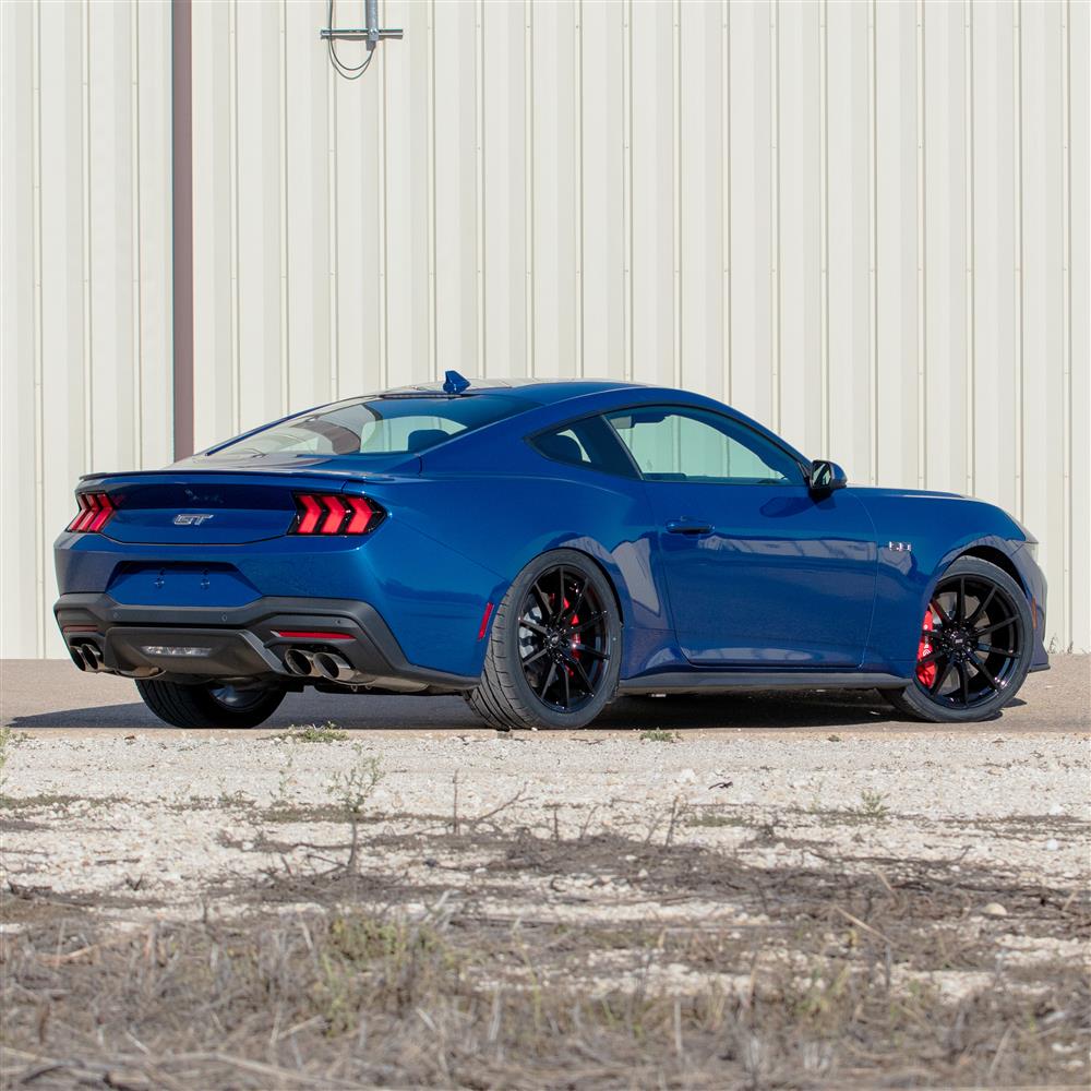 SVE Mustang S350 Wheel & M/T Tire Kit - 20x10 - Staggered Tires - Gloss ...