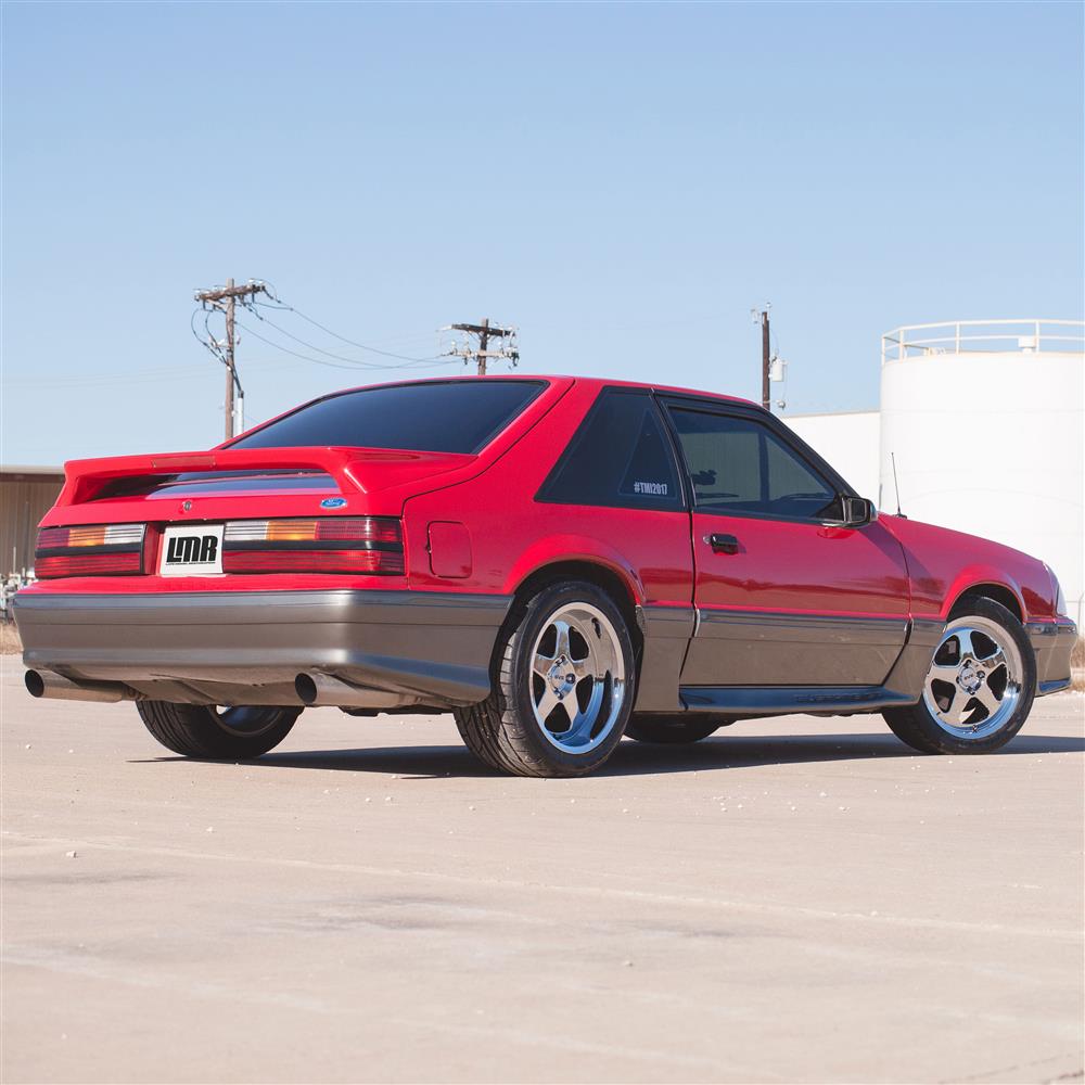 Mustang SVE Saleen SC Style Wheel Kit - 17x9/10 - Chrome | (79-93)