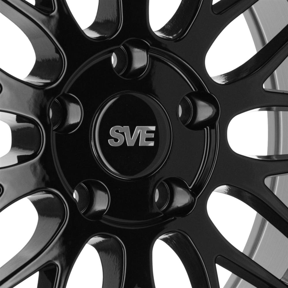 SVE Mustang Series 1 Wheel Kit - 18x9/10 - Gloss Black (94-04)
