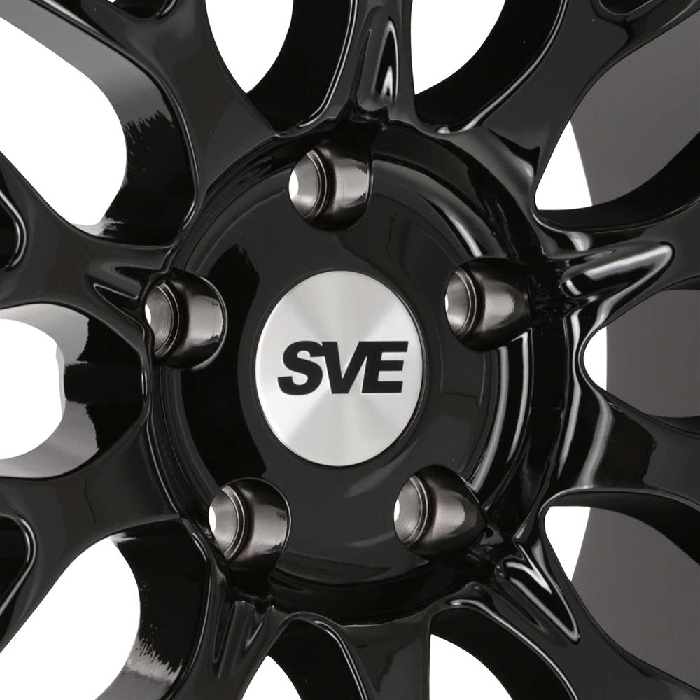 SVE Mustang Series 3 Wheel & Kenda Tire Kit - 18x9/10 - Black (94-04)