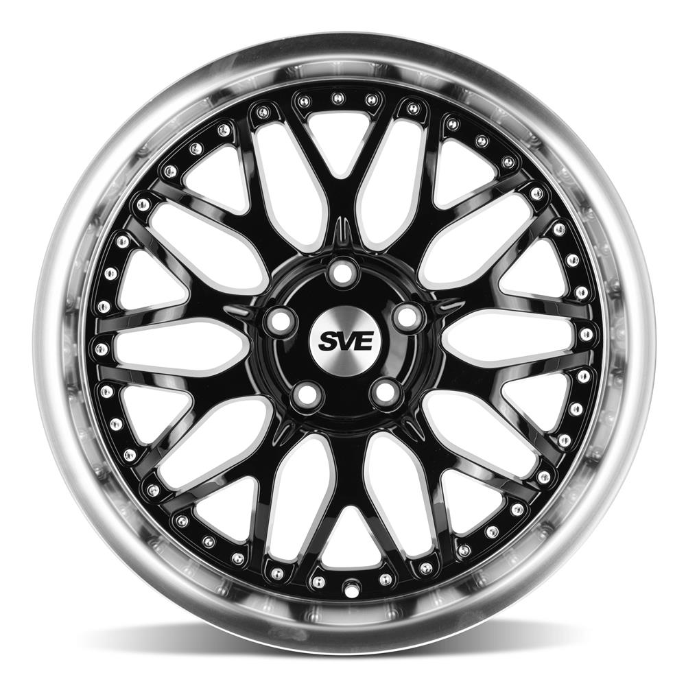 SVE Mustang Series 3 Wheel & Kenda Tire Kit - 18x9/10 - Black (94-04)