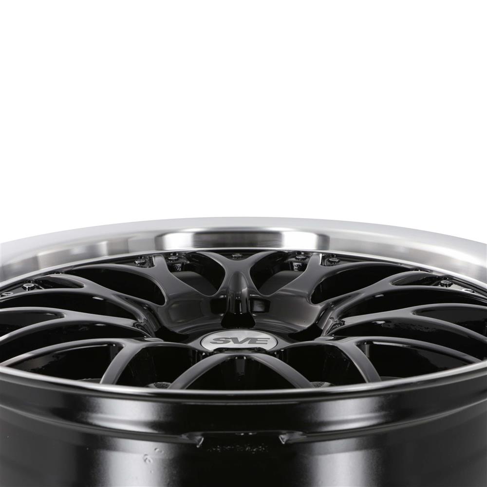 SVE Mustang Series 3 Wheel Kit - 18x9/10 Gloss Black (94-04)
