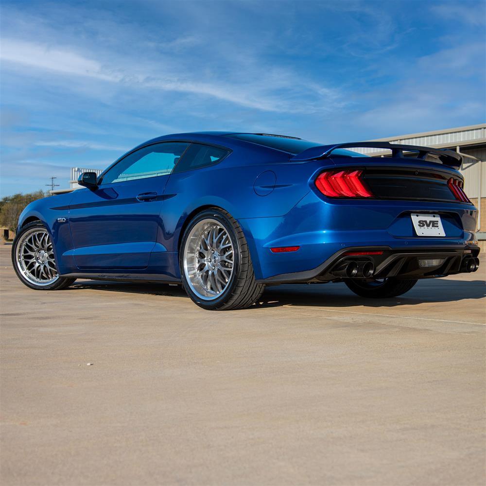 SVE Mustang Series 3 Wheel & Nitto Tire Kit - 20x8.5/10 - Gun Metal (15-23)