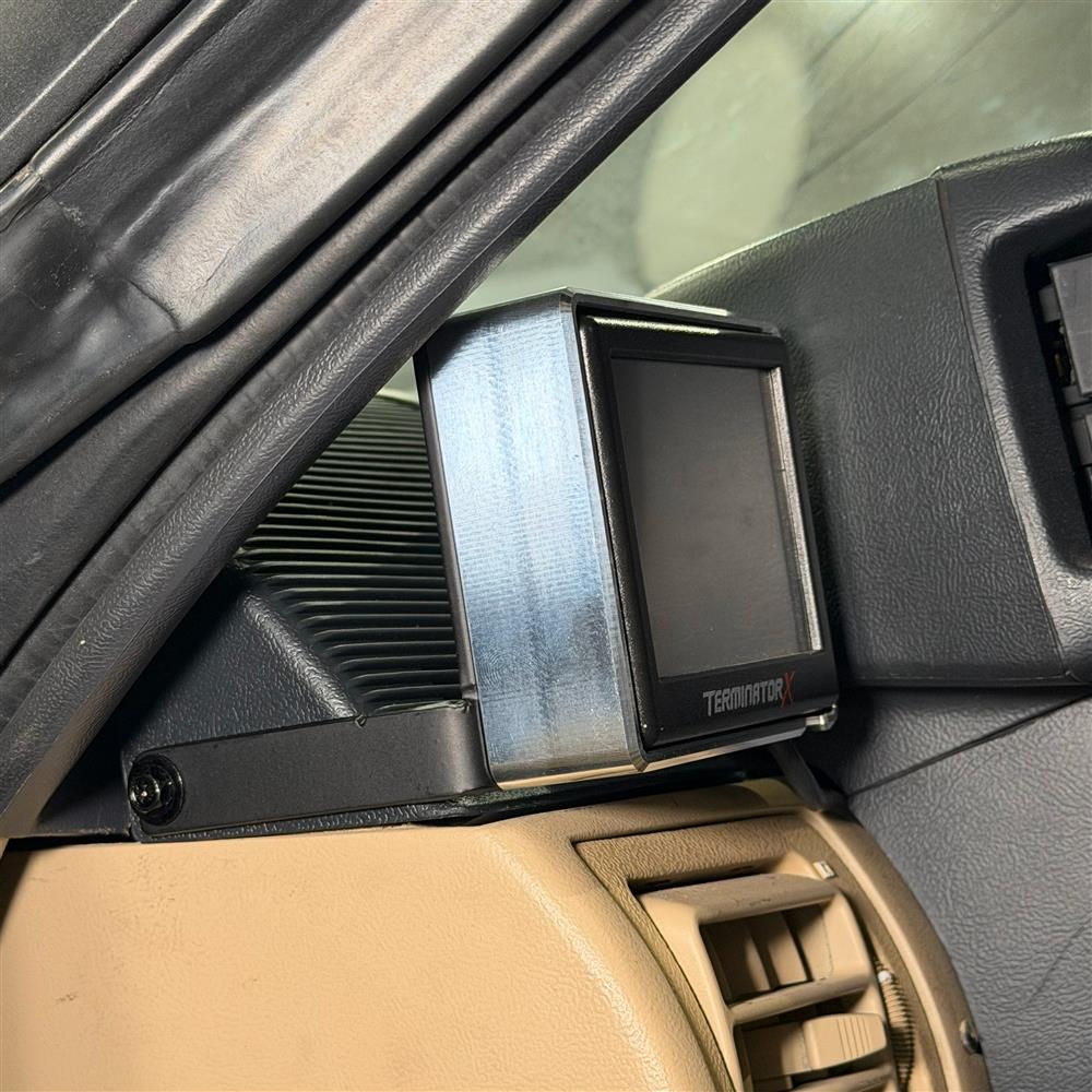 SVE Mustang Aluminum Mount For Holley Terminator X 3.5" Touchscreen (87-93)