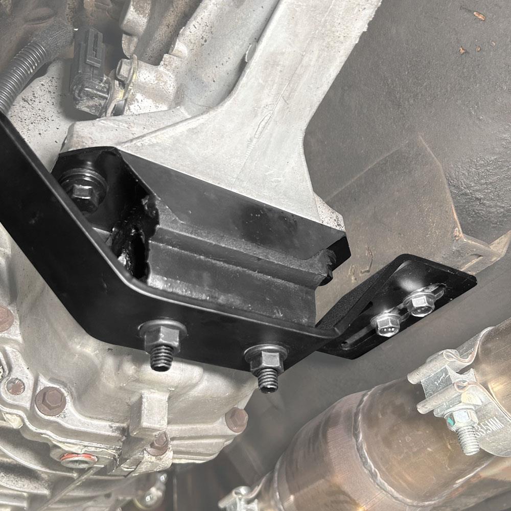 SVE Mustang Adjustable Transmission Crossmember Kit - T45/TR3650/4R70W ...