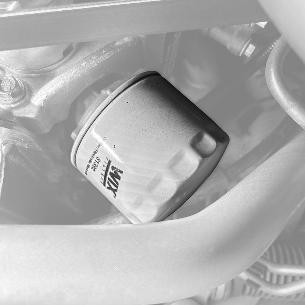 Wix Mustang Gen 1-2 Coyote Swap Low Profile Oil Filter (79-04) 51392