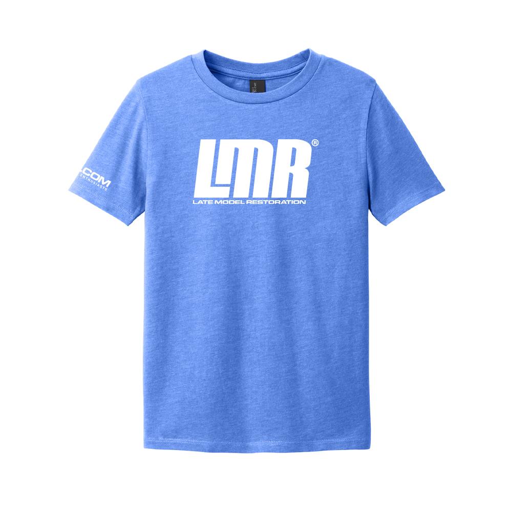 LMR Youth Logo T-Shirt - YL - Heathered Blue - LMR.com